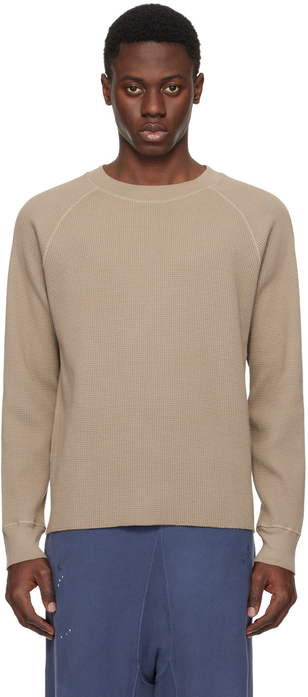Lady White Co. Kaki Thermal Long Sleeve T-Shirt Lady White Co.