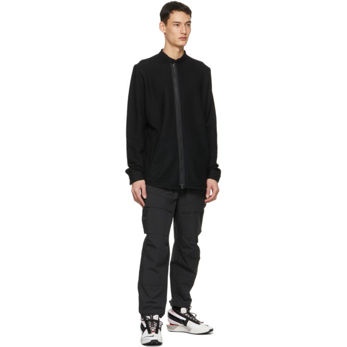 ACRONYM Black LA8-AK Zip-Up Sweater Acronym