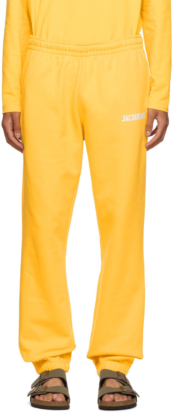 Jacquemus Yellow 'Le Jogging' Lounge Pants Jacquemus