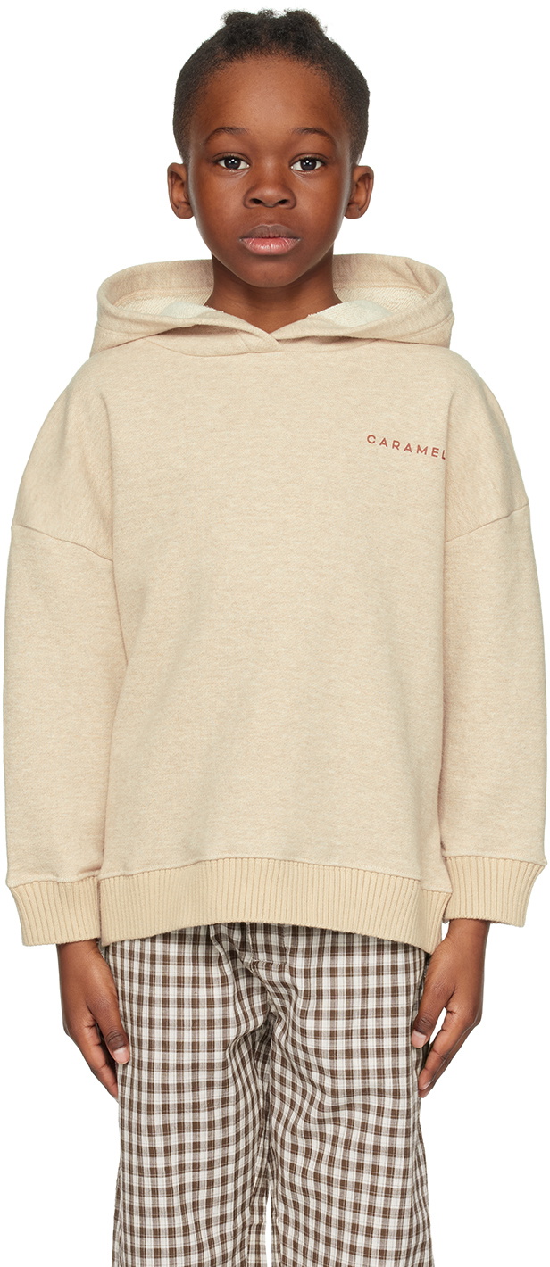 Caramel Kids Taupe Nori Hoodie