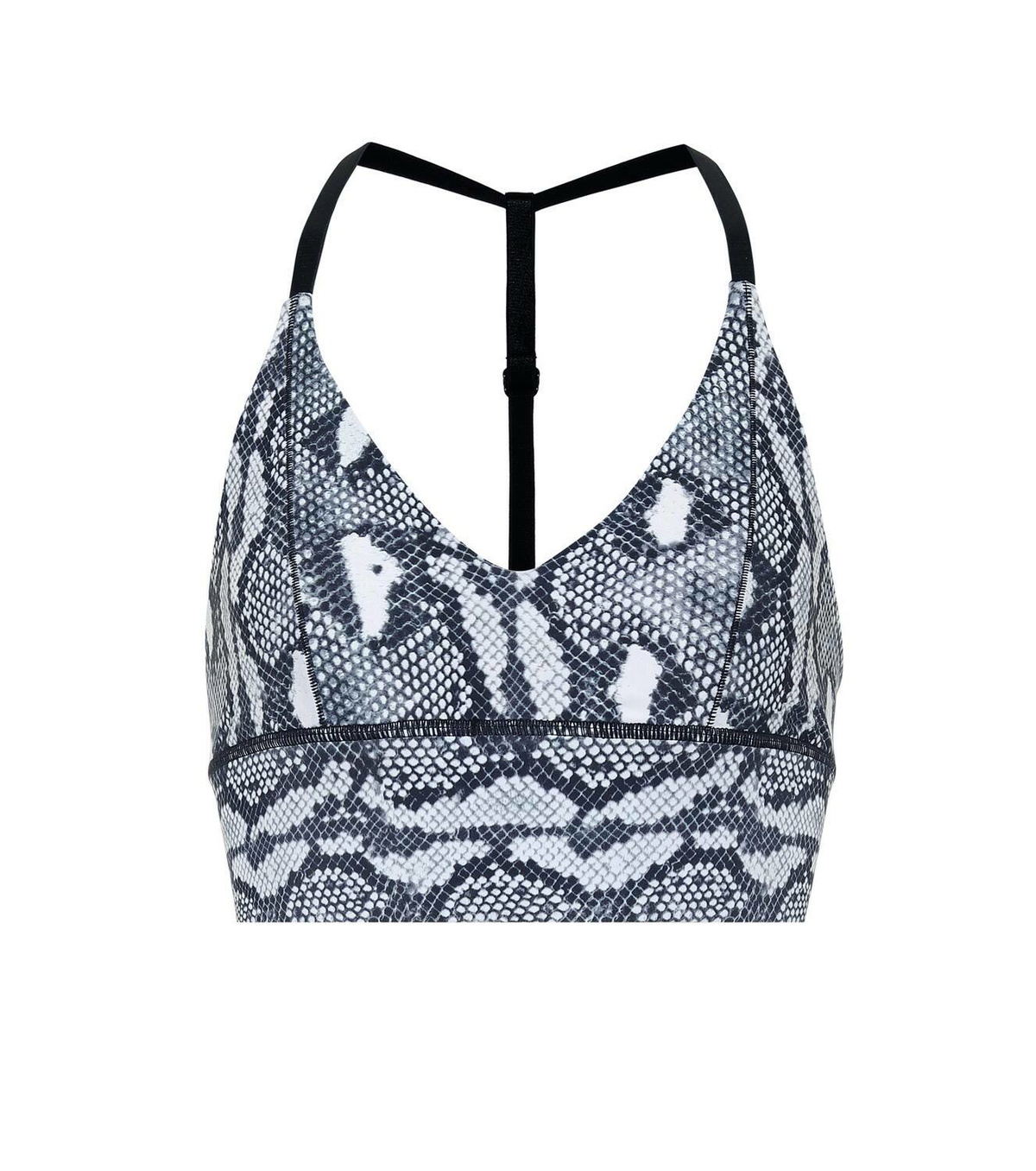 Adam Selman Sport Snake-print sports bra Adam Selman Sport