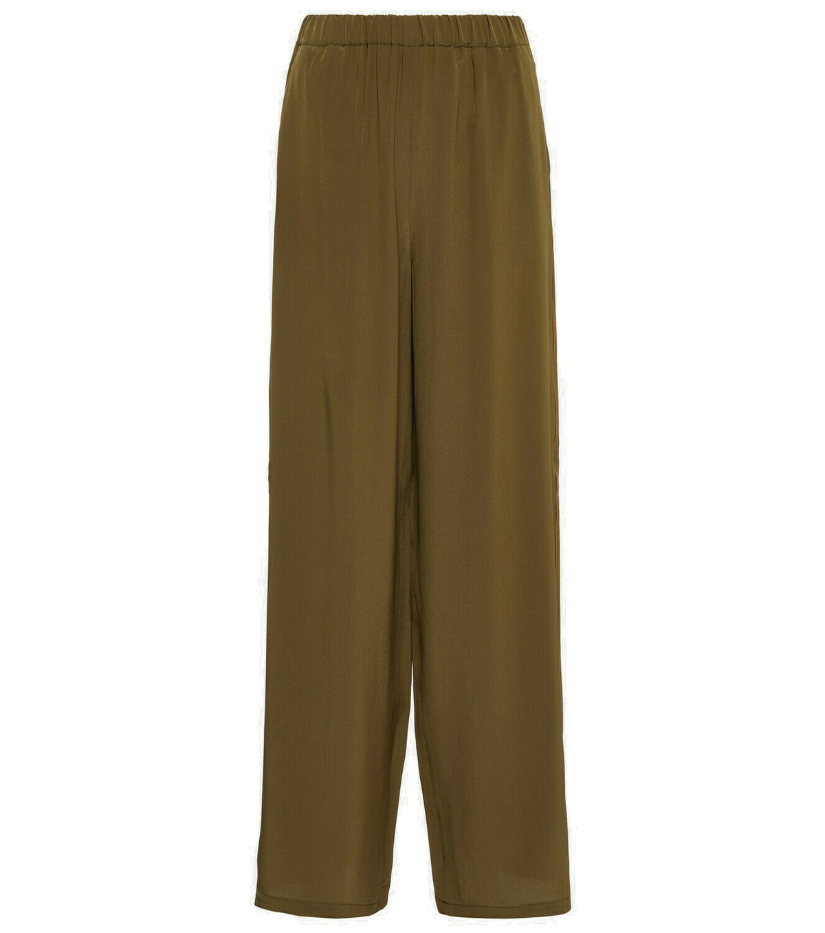 Max Mara Zigano straight silk pants Max Mara
