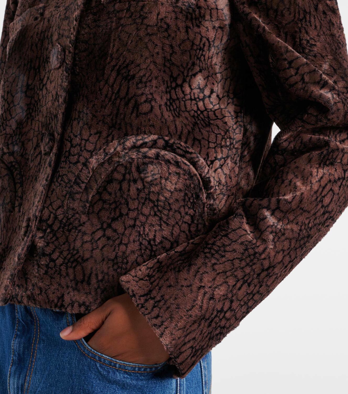 Blazé Milano Shamo Bolero velvet jacket Blaze Milano