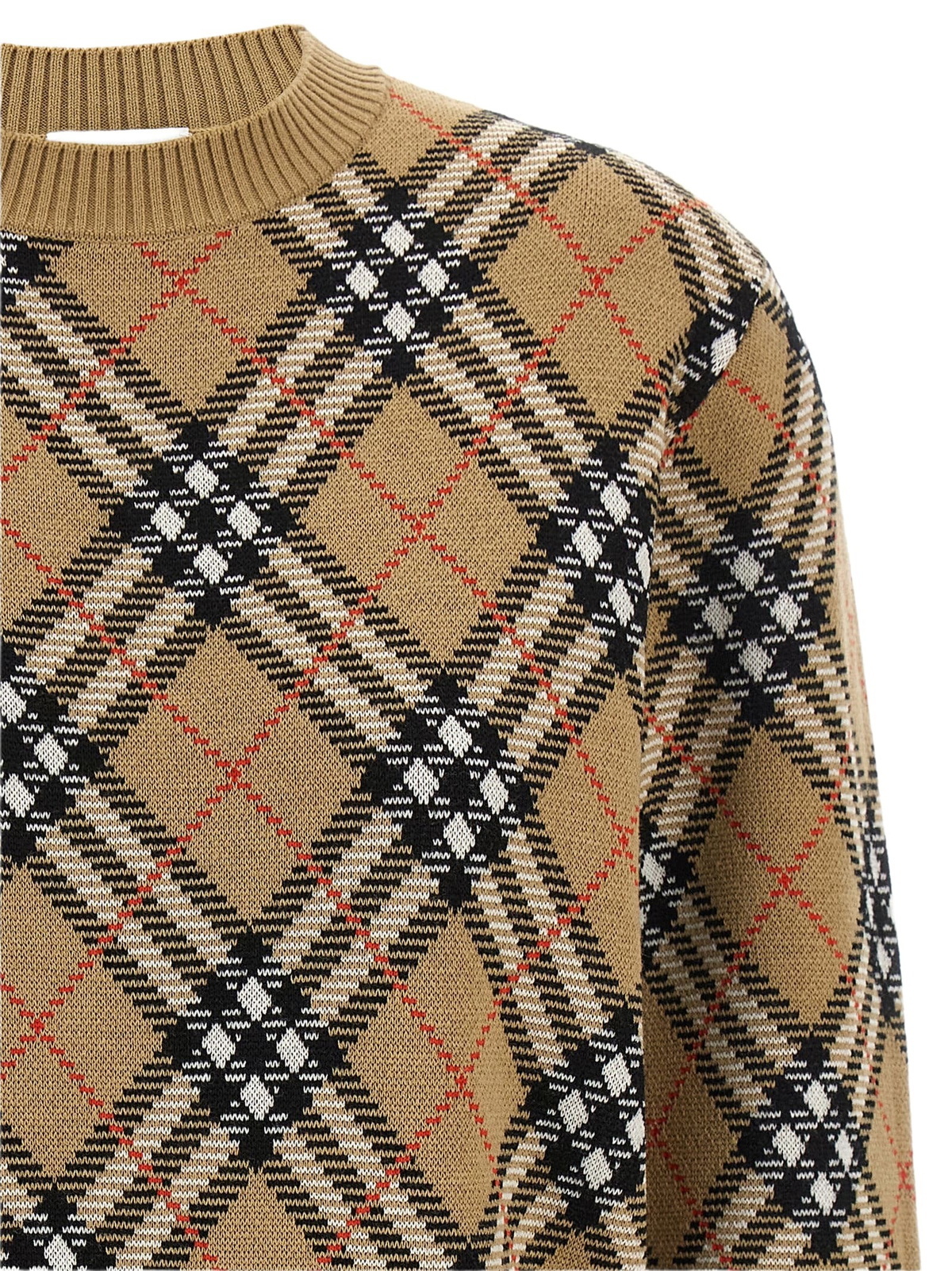 Burberry Check Sweater Burberry