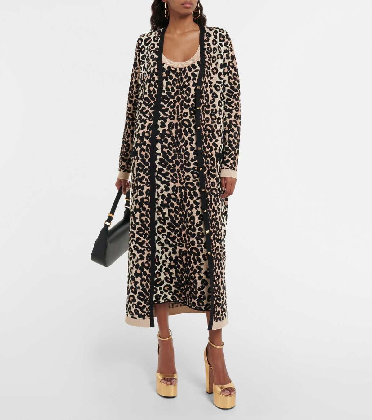 Valentino Leopard-print cardigan Valentino