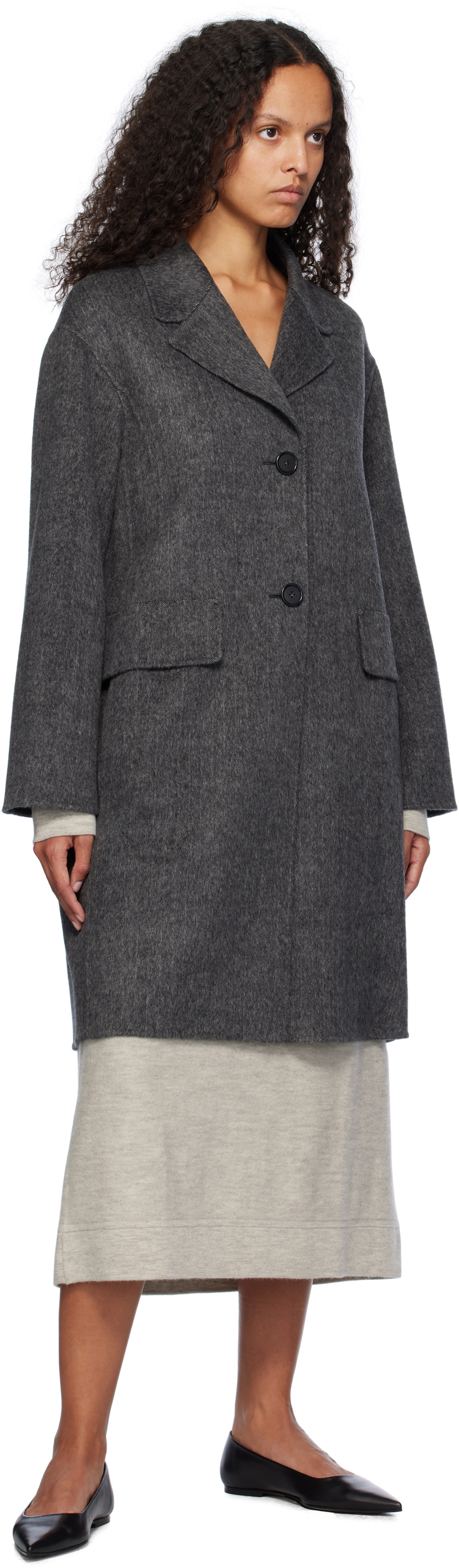 Max Mara Gray John Coat Max Mara