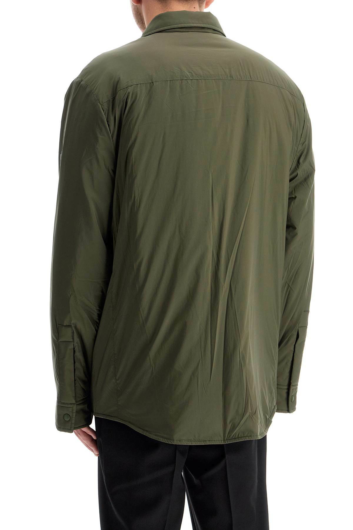 MOOSE KNUCKLES ash nylon shirt-style jacket Green Moose Knuckles