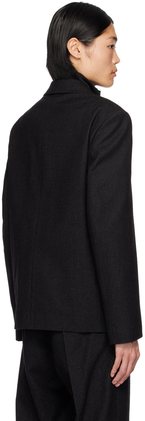 LEMAIRE Black Boxy Blazer Lemaire