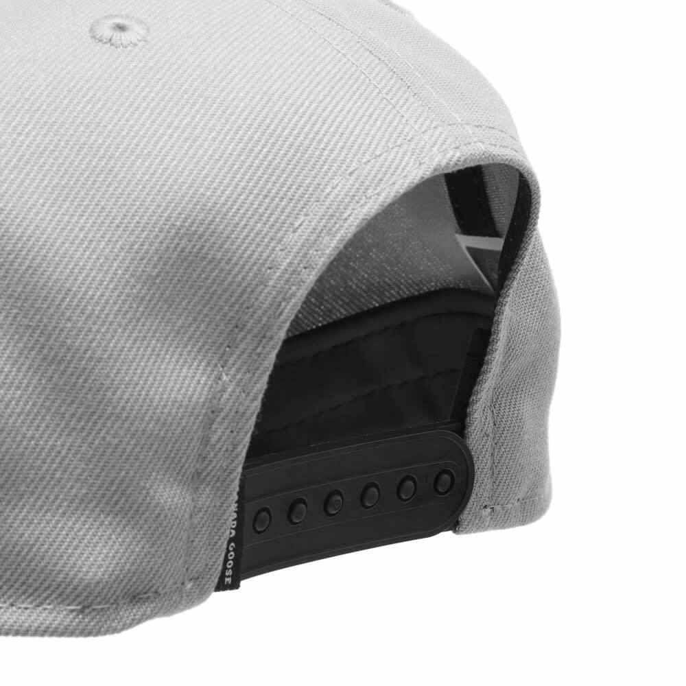 Canada Goose Men's Arctic Disc Snapback Cap in Silver Ore Canada Goose