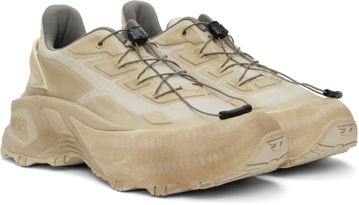 Diesel Beige D-Cage Runner Sneakers Diesel