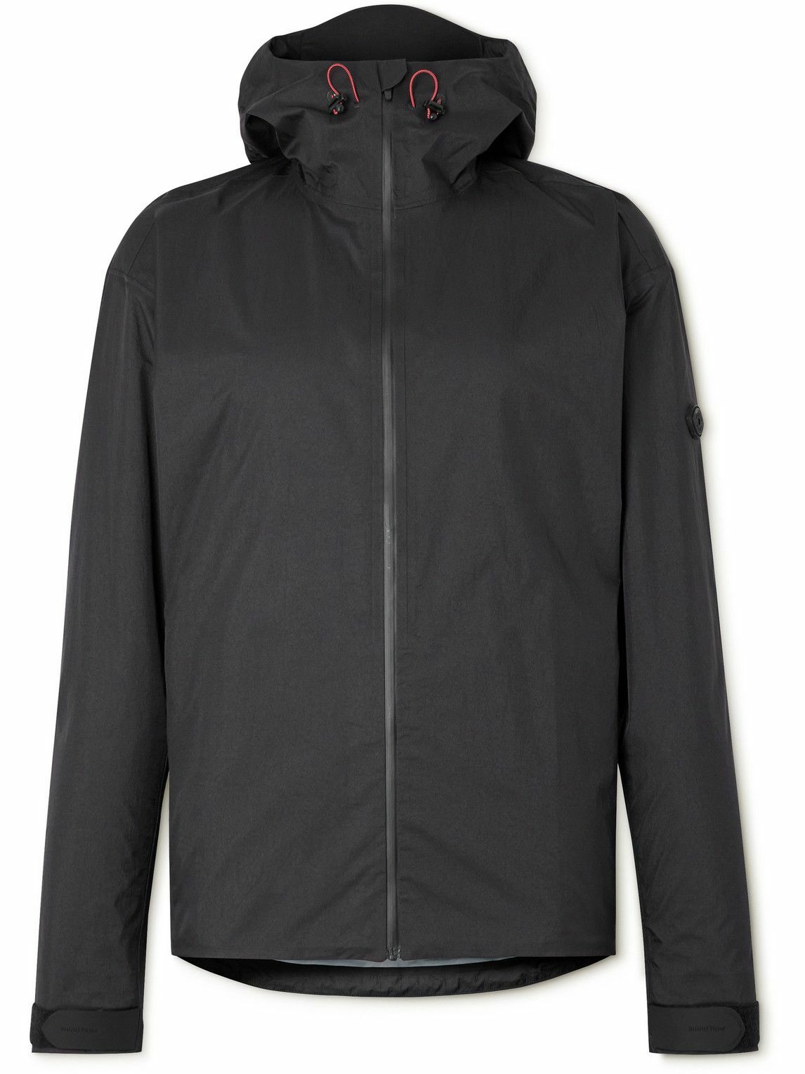 DISTRICT VISION - Max Shell Hooded Jacket - Black District Vision