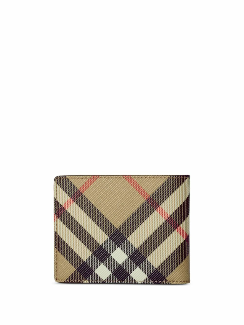 Burberry Check-Print Bi-Fold Wallet Burberry