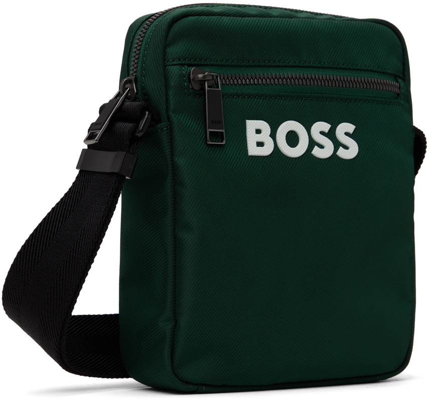 BOSS Green Crossbody Contrast Logo Bag BOSS