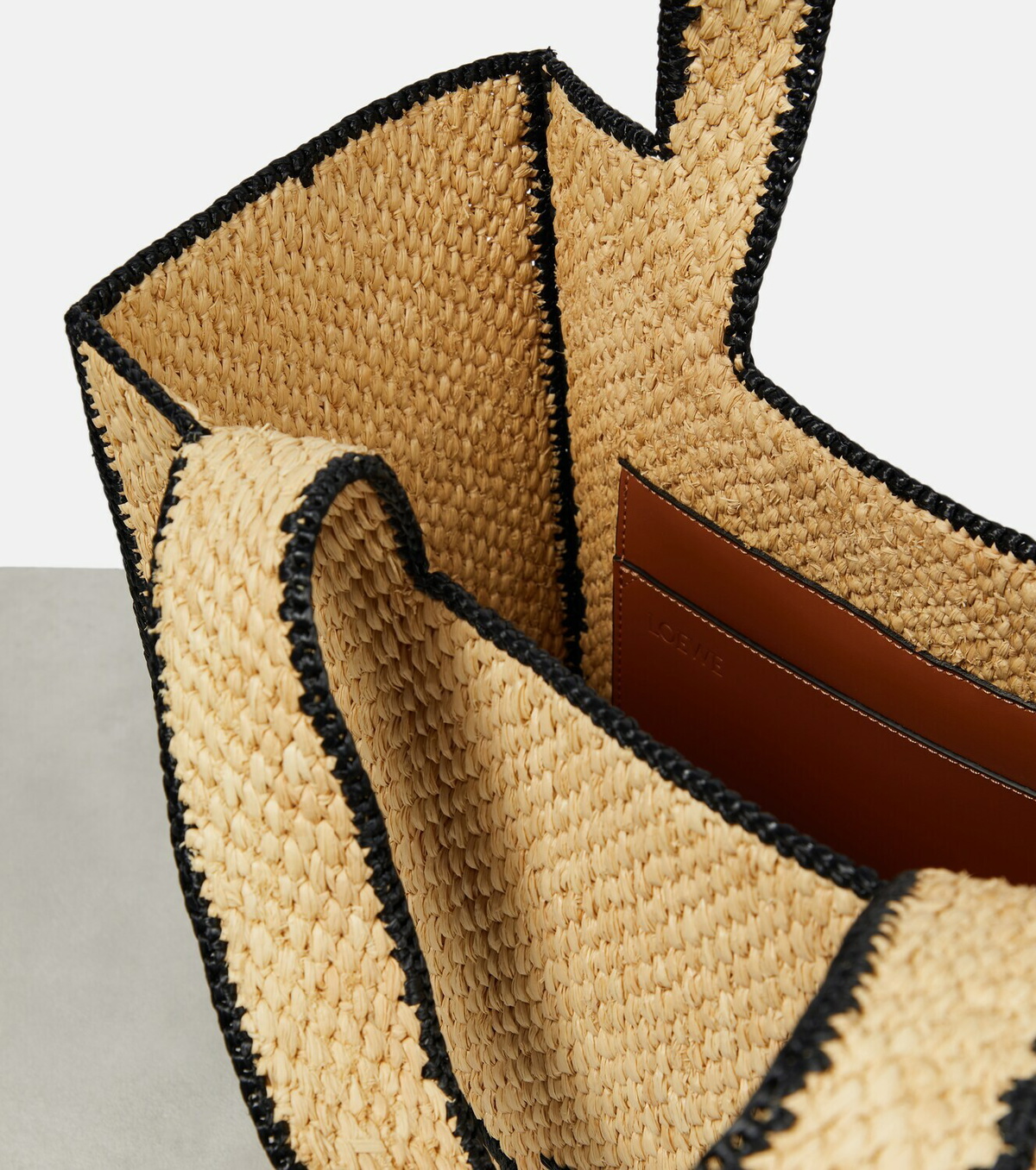 Loewe Logo woven tote bag Loewe