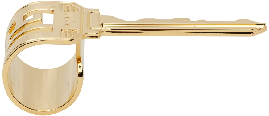 Balmain Gold Key Ring Balmain