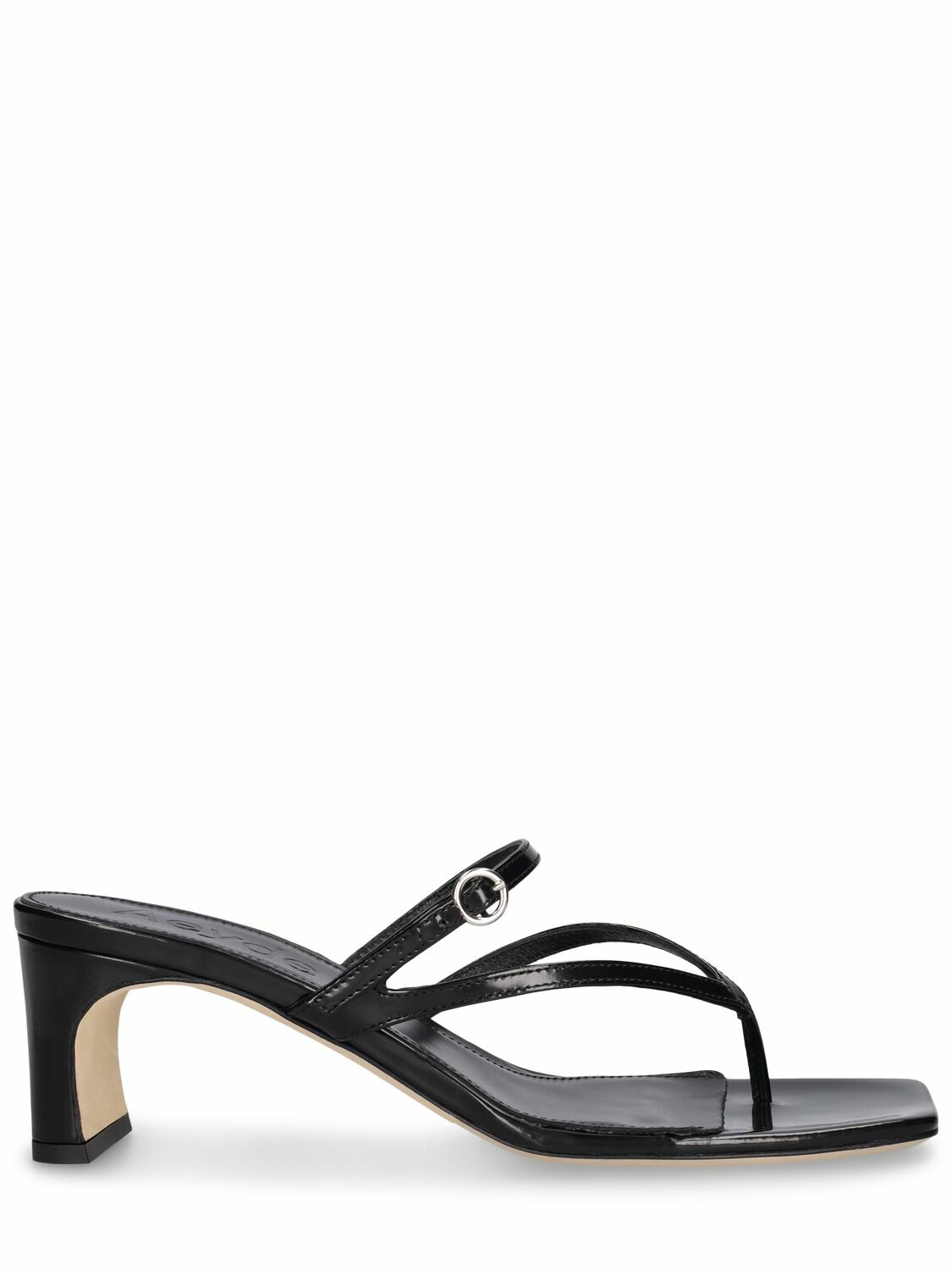 AEYDE 55mm Giselle Leather Mules Aeyde