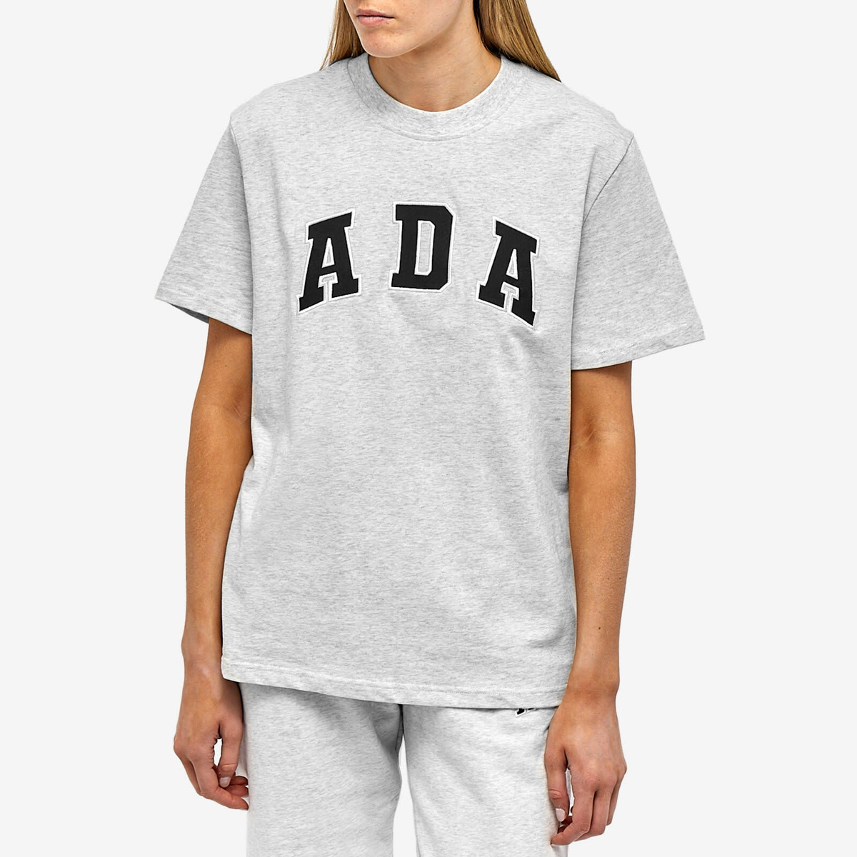 Adanola Women's ADA Oversized T-Shirt in Grey Marl Adanola