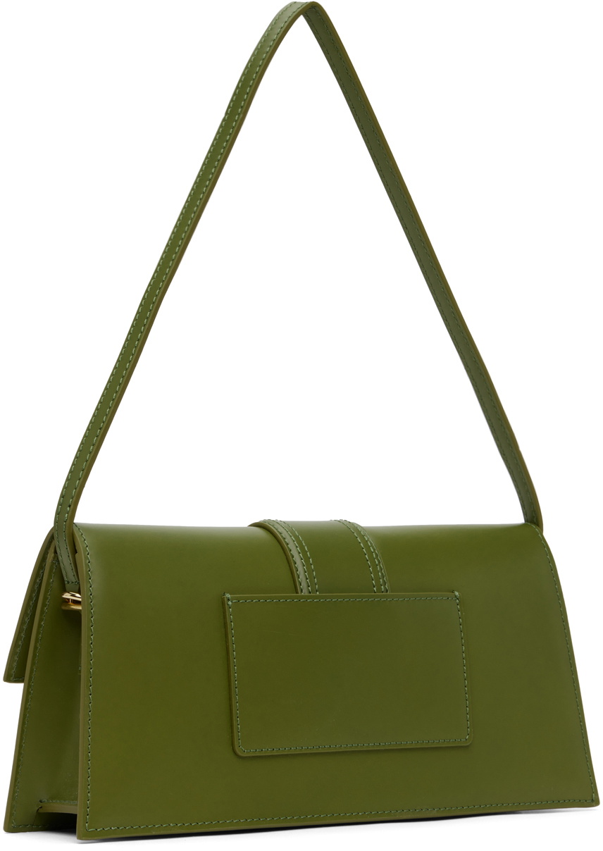Jacquemus Green Le Raphia 'Le Bambino Long' Bag Jacquemus