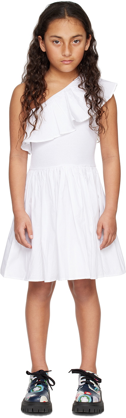 Molo Kids White Chloey Dress Molo
