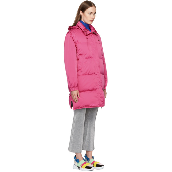 Emilio Pucci Pink Down Puffer Coat Emilio Pucci