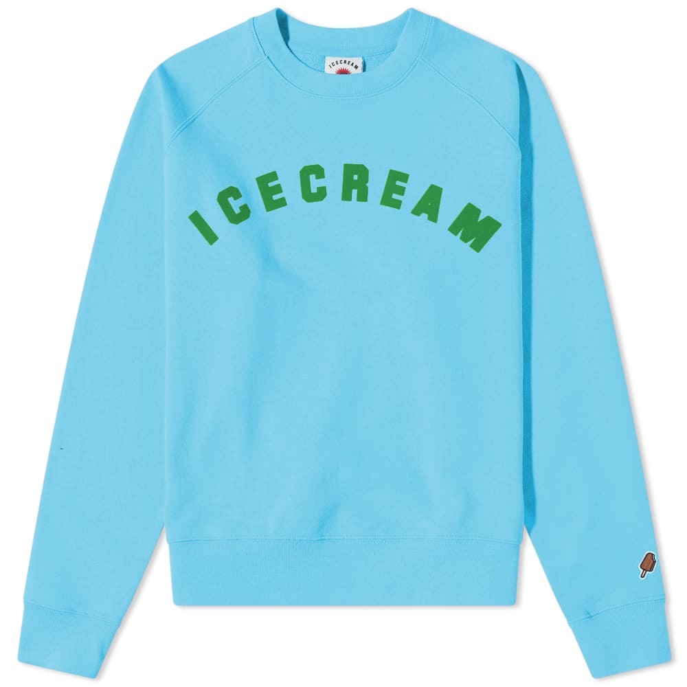 ICECREAM Flock Print Crew Sweat ICECREAM
