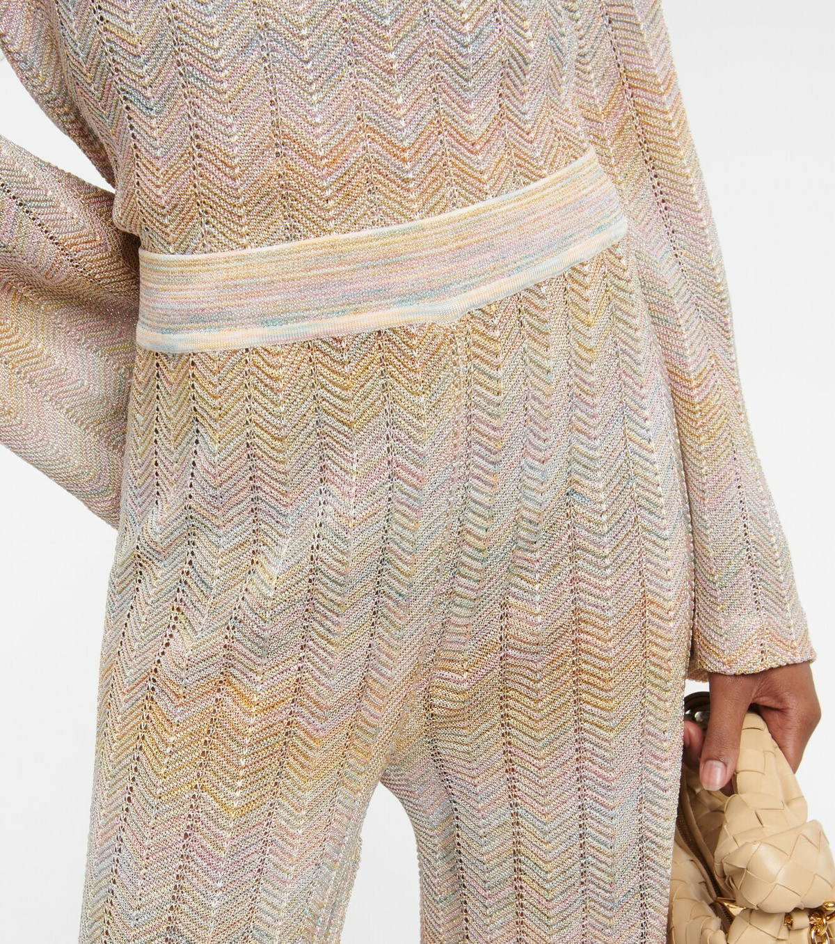 Missoni - Zig-zag knit wide-leg pants Missoni