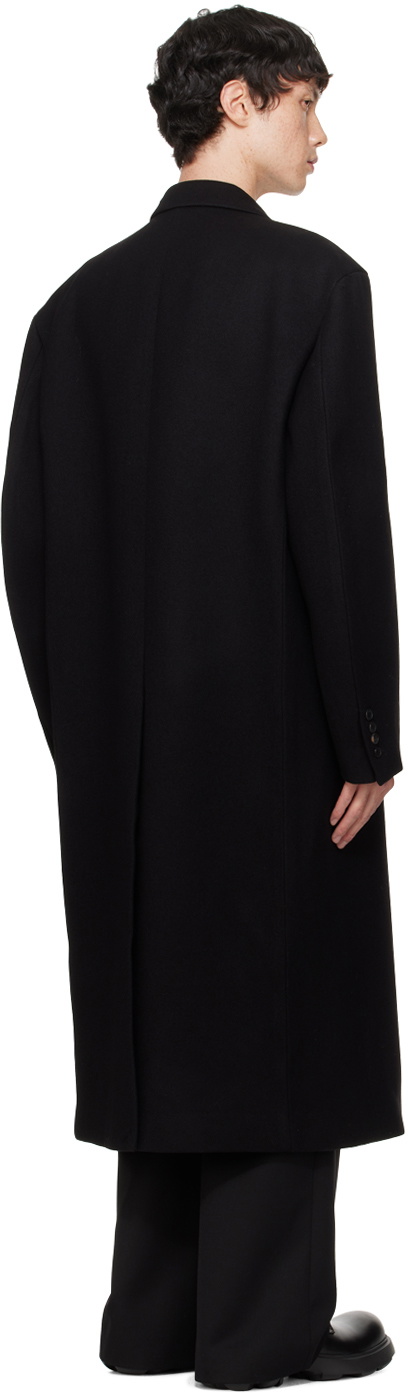 Recto Black Office Coat Recto