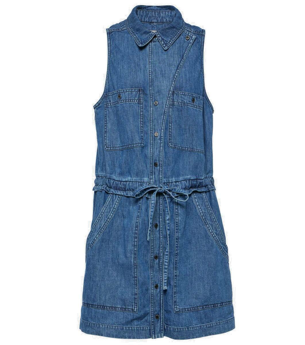 Marant Etoile Ines denim minidress Isabel Marant Etoile