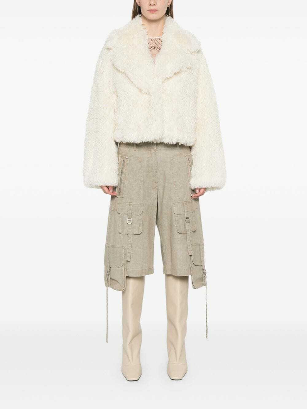 STAND STUDIO - Samara Faux Fur Jacket Stand Studio
