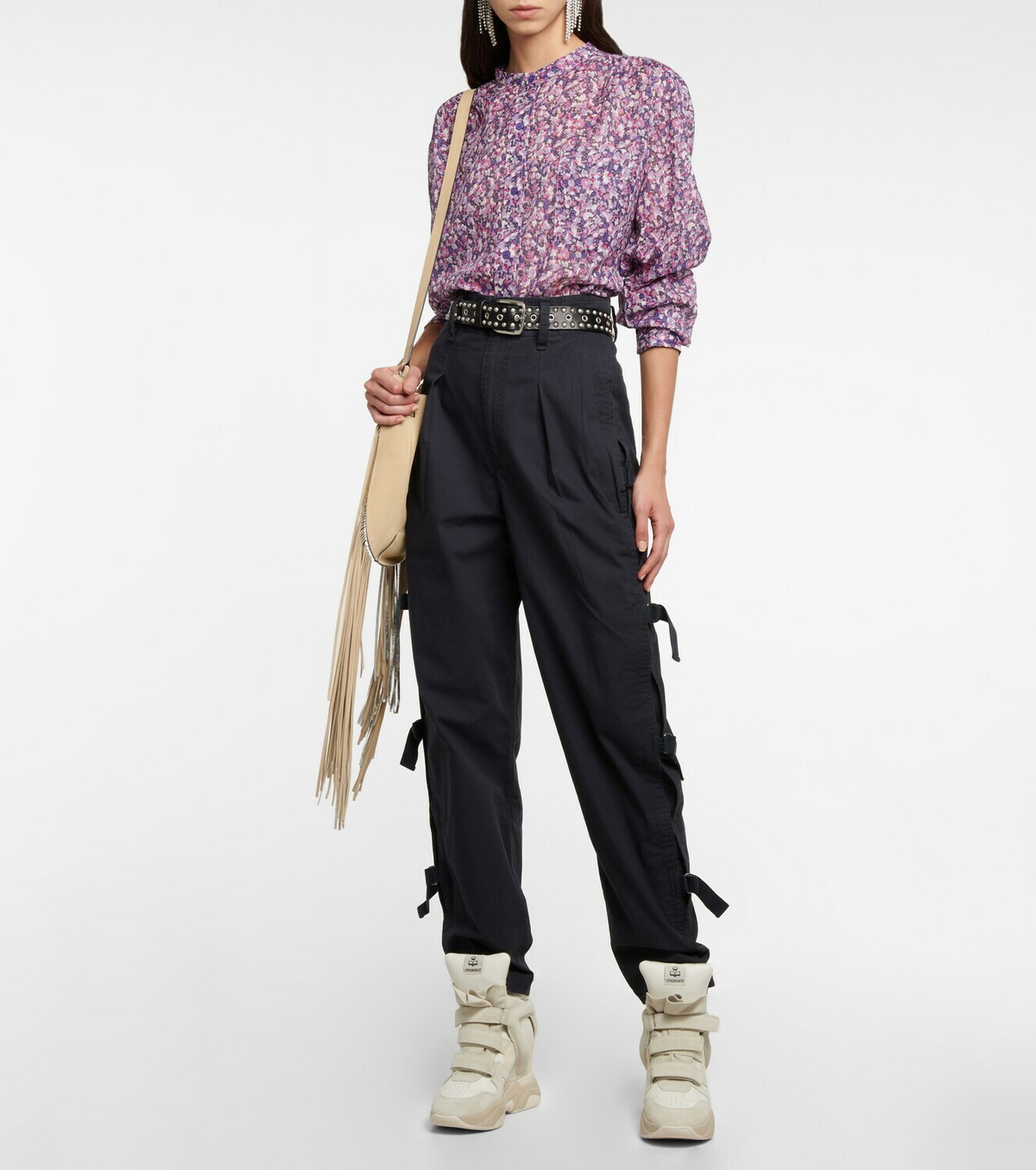 Marant Etoile Mexika printed cotton blouse Isabel Marant Etoile