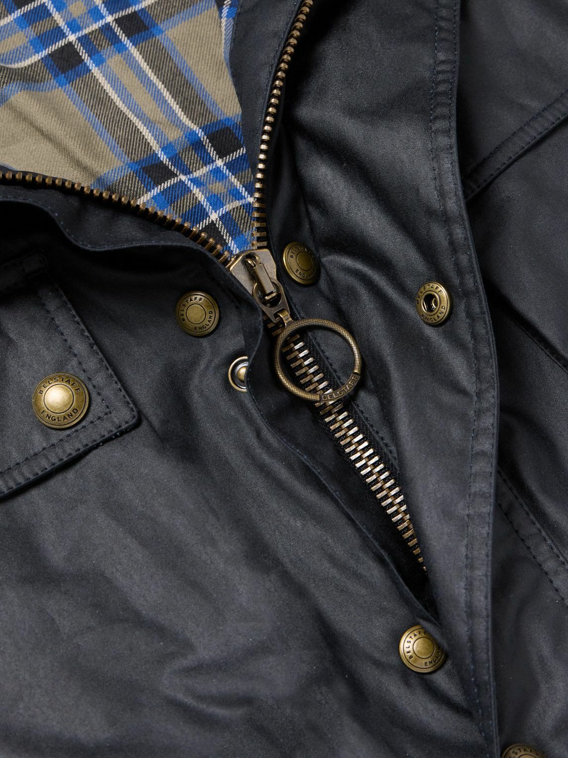 Belstaff - Fieldmaster Waxed-Cotton Jacket - Blue Belstaff