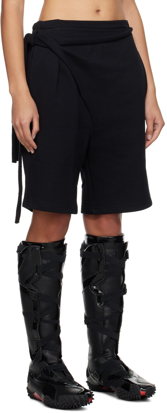 Ottolinger Black Wrap Shorts Ottolinger