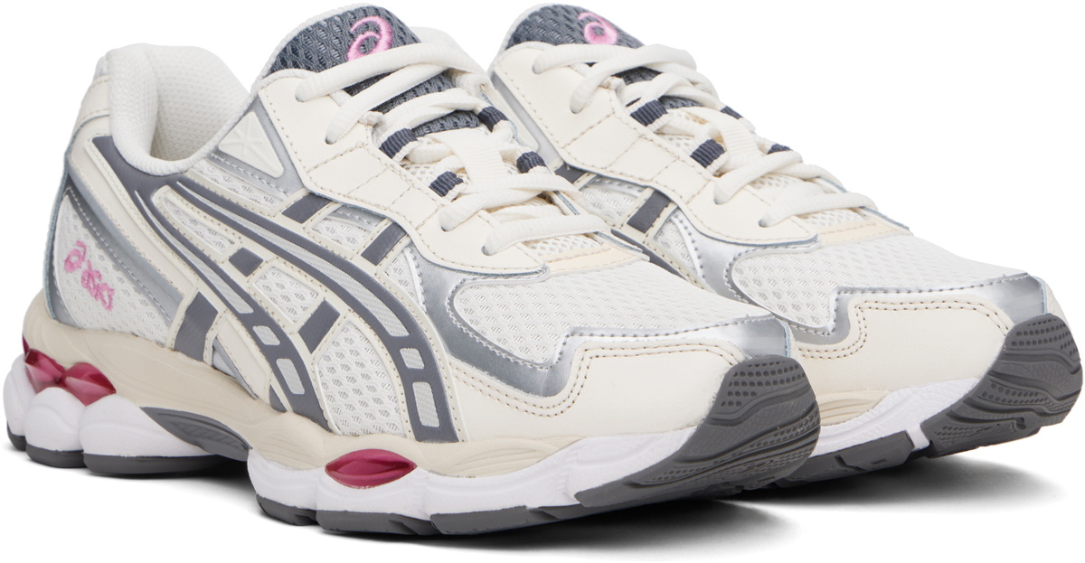 ASICS Off-White & Gray GEL-NYC 2055 Sneakers ASICS
