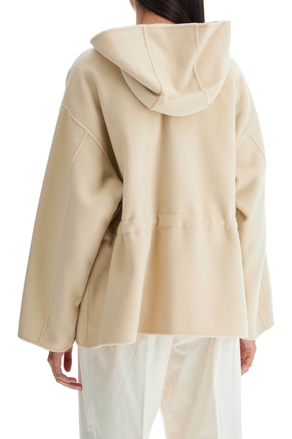 WEEKEND MAX MARA short coat with hood january Neutro Weekend Max Mara
