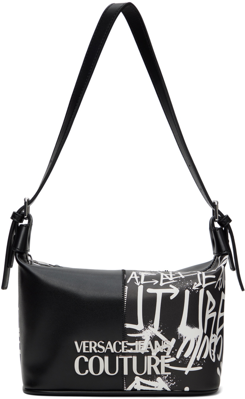Versace Jeans Couture Black Graffiti Bag Versace