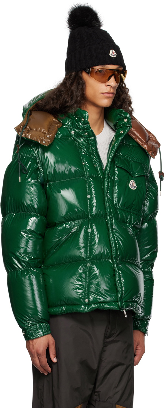 Moncler Green Karakorum Short Down Jacket Moncler