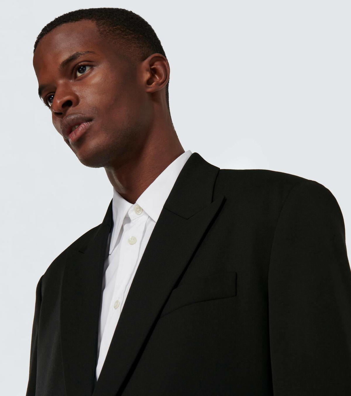 Valentino Single-breasted wool-blend blazer Valentino