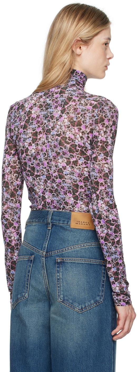 Isabel Marant Purple Joyela Turtleneck Isabel Marant