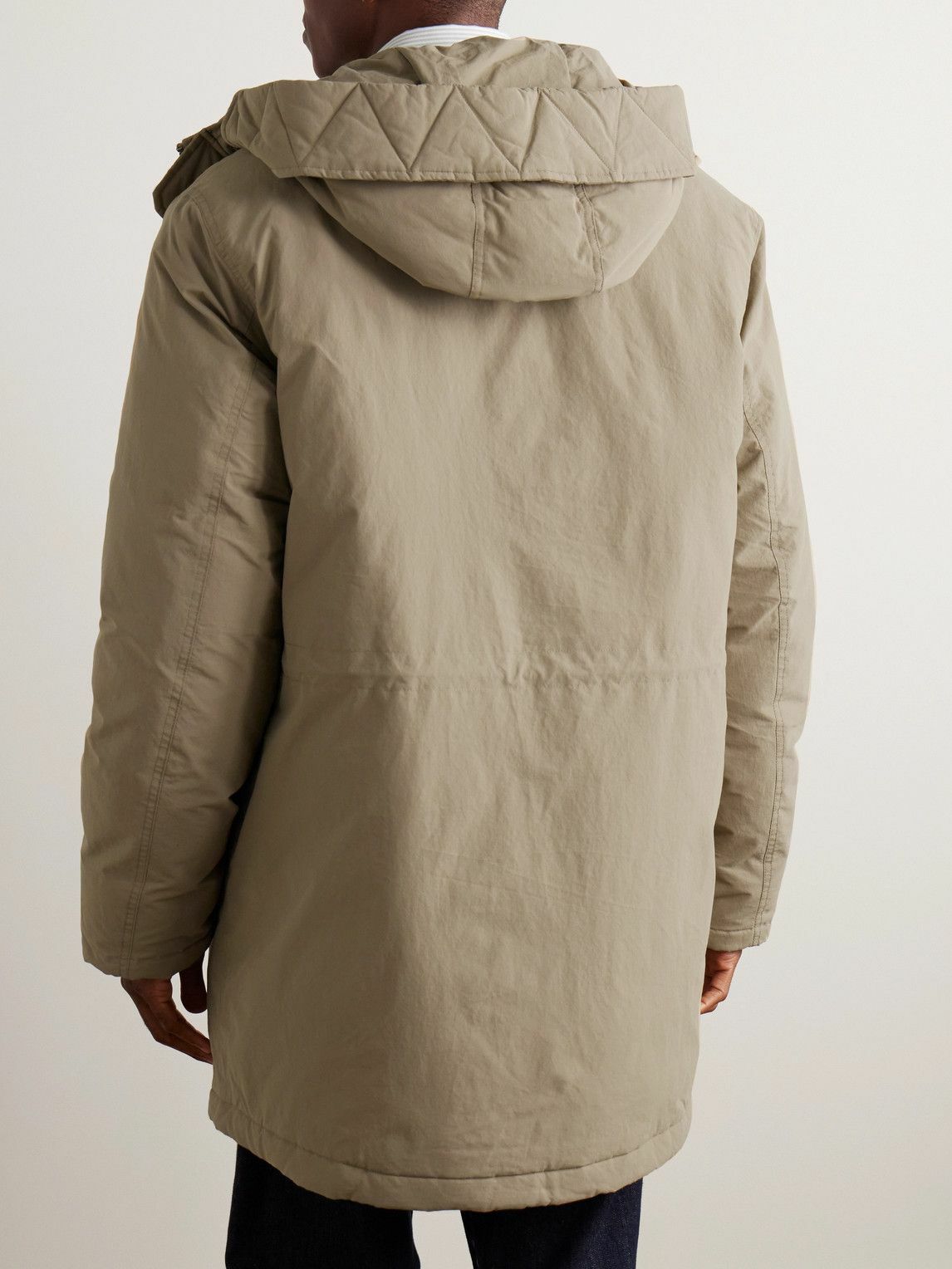 Hartford - Chelsea Padded Shell Parka - Neutrals Hartford
