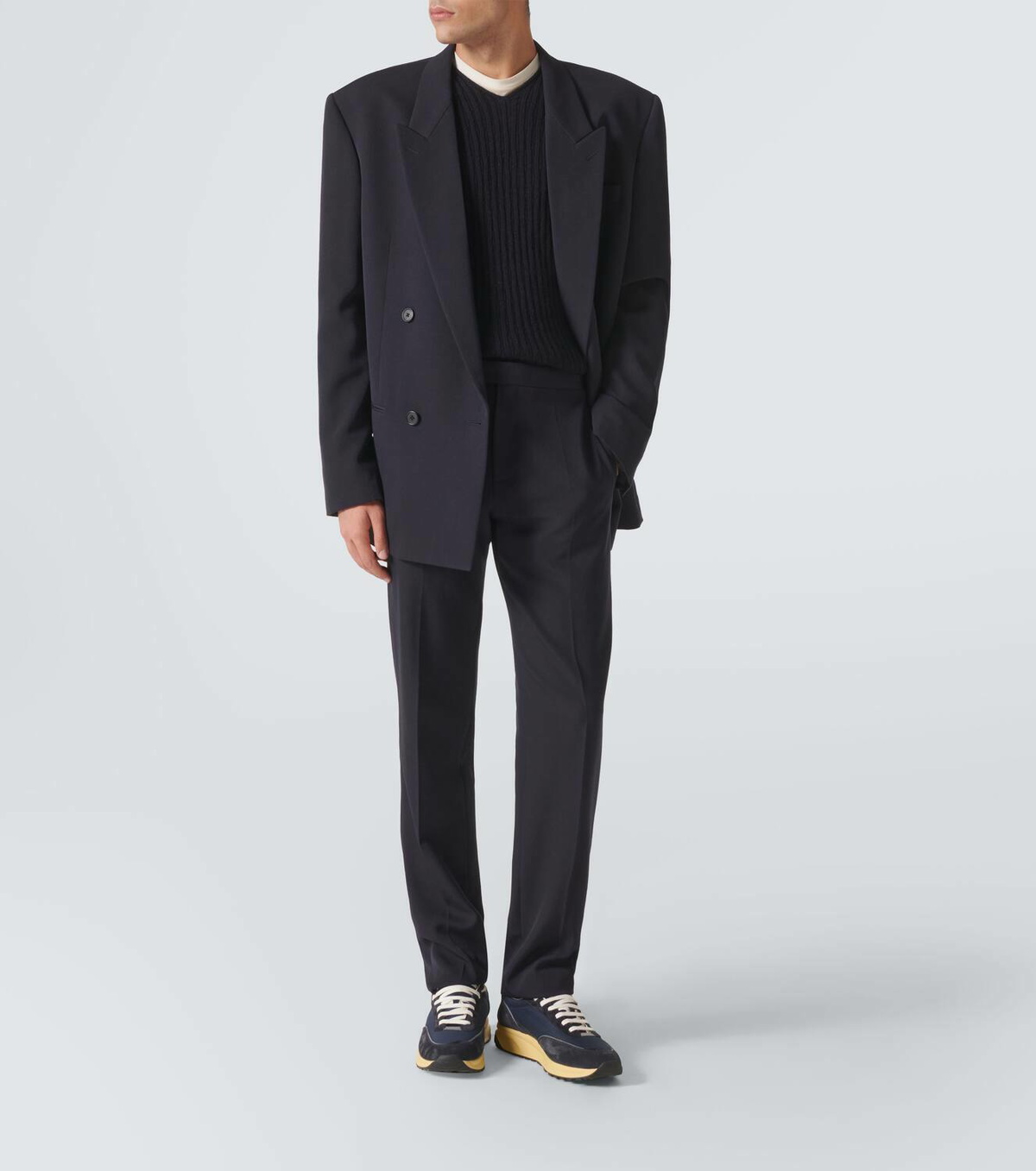 Common Projects Track Classic suede-trimmed sneakers Common Projects