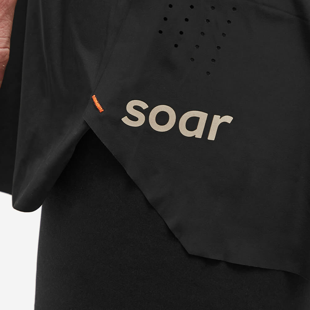 SOAR Men's Dual Run 3.0 Short in Black Soar Running