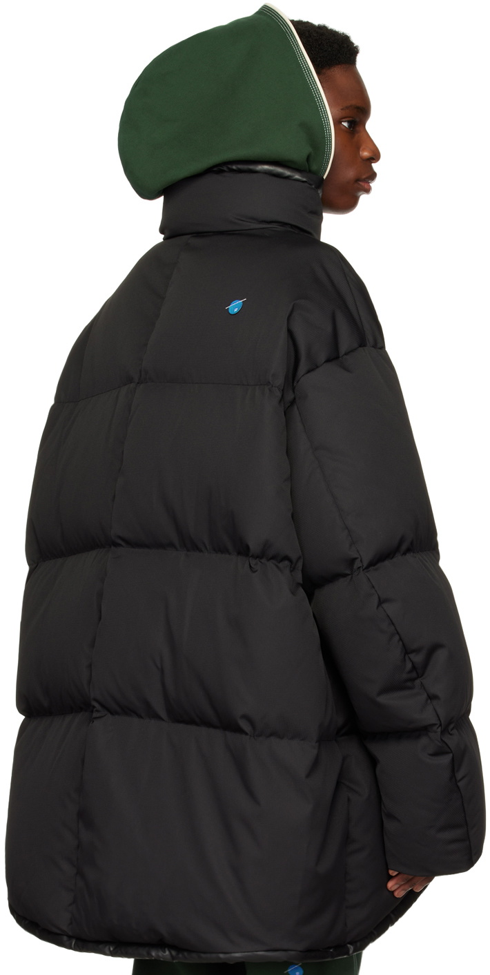 ADER error Black Oversized Dello Down Jacket ADER error