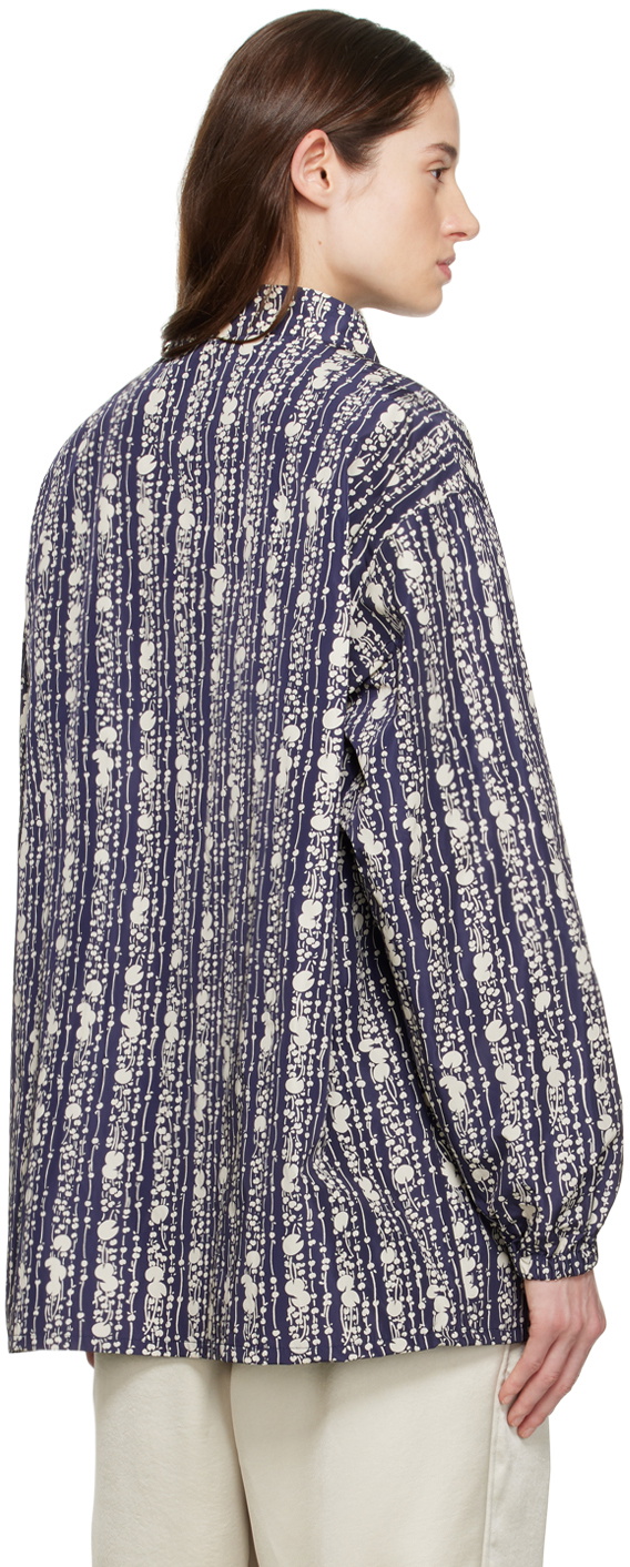 NEEDLES Navy Zip-Up Jacket Needles