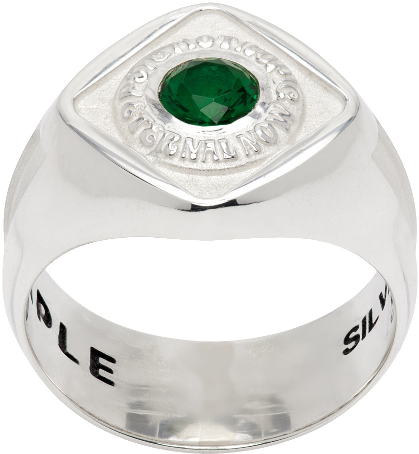 MAPLE Silver Psychotropic Class Ring Maple
