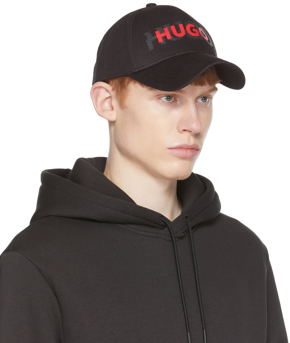 Hugo Black Logo Cap Hugo Boss