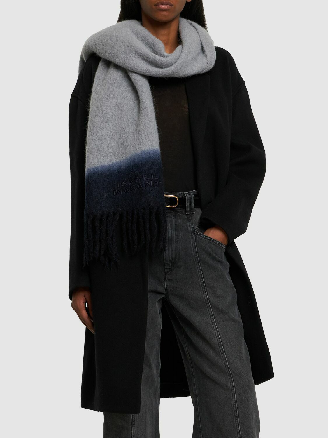 ISABEL MARANT - Firny Wool Scarf Isabel Marant