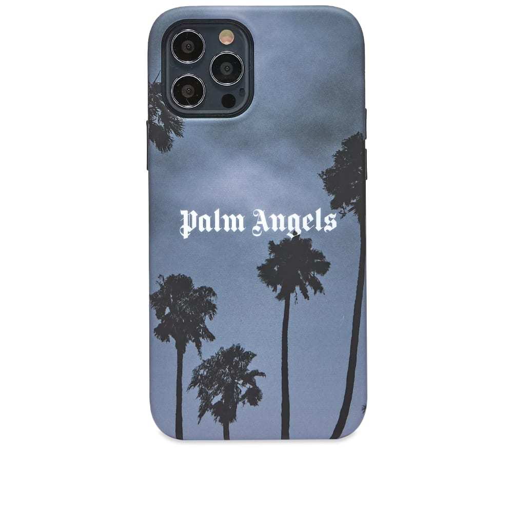 Palm Angels Palms Boulevard Logo iPhone 12 Pro Case Palm Angels