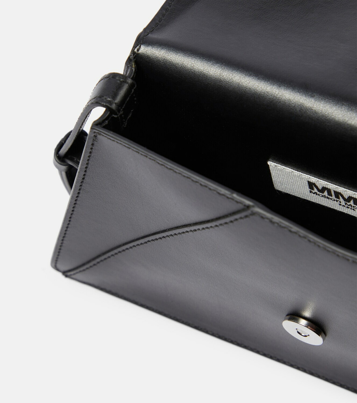 MM6 Maison Margiela Japanese Flap Small leather shoulder bag MM6 Maison ...