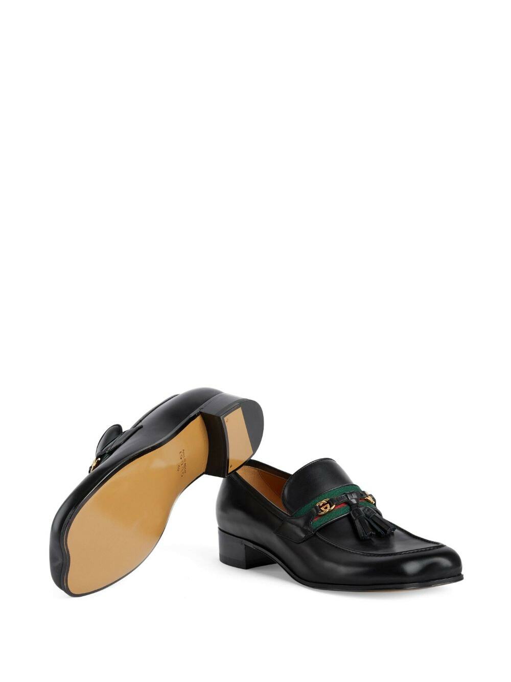 GUCCI - Leather Loafers Gucci