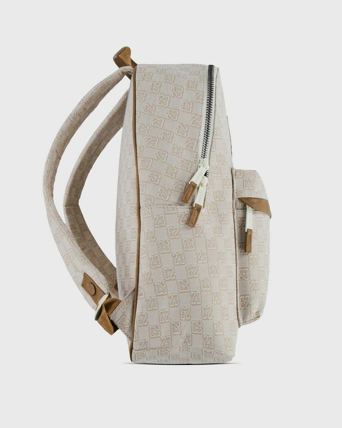 Jordan Monogram Backpack Beige Backpacks JordanLuca